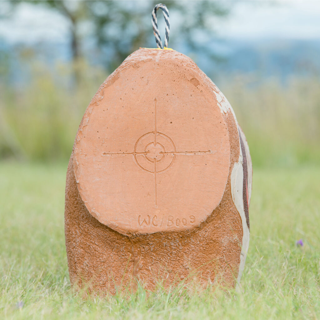 Broadhead Warthog Butt (6kg) - 3D archery target - Wildcrete 3D Targets